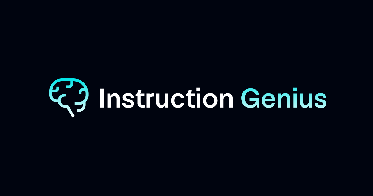 Instruction Genius · AI smart assistant for product instructions